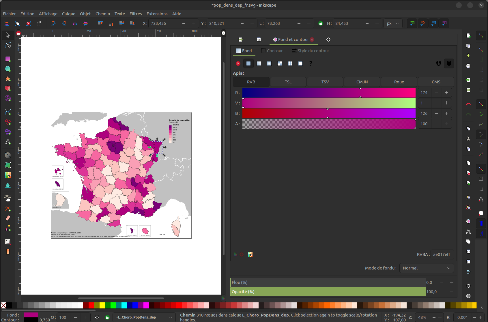 Présentation de l’application de cartographie thématique Magrit 🌍
