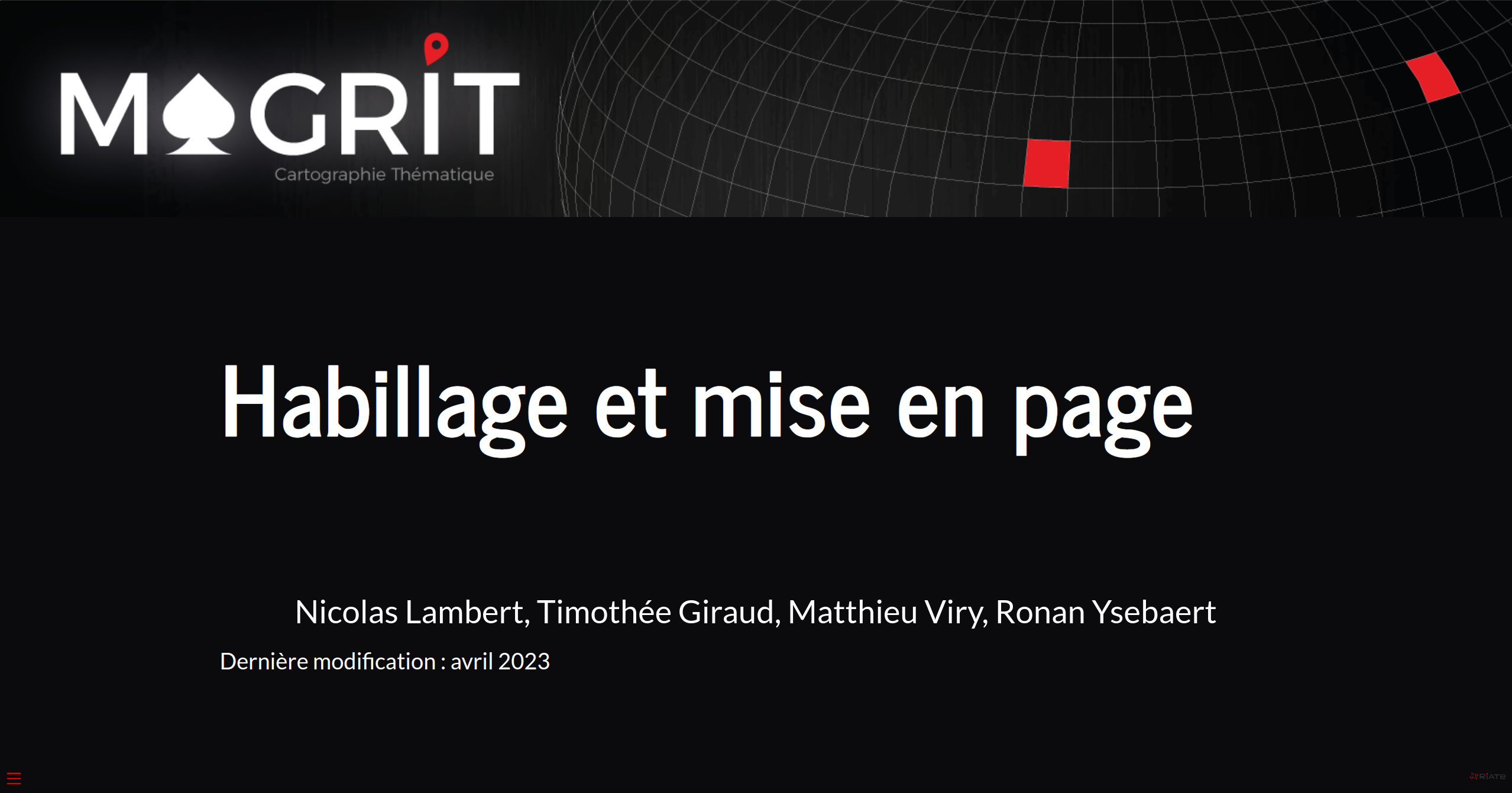 Présentation de l’application de cartographie thématique Magrit 🌍